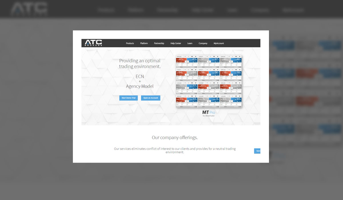 ATC Brokers Forex Trading Review 2021 - Key Facts and Findings - Open ...